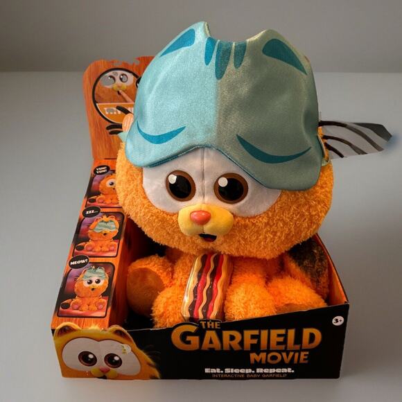 Goliath | Toys | Garfield The Movie Eat Sleep Repeat Interactive Baby ...